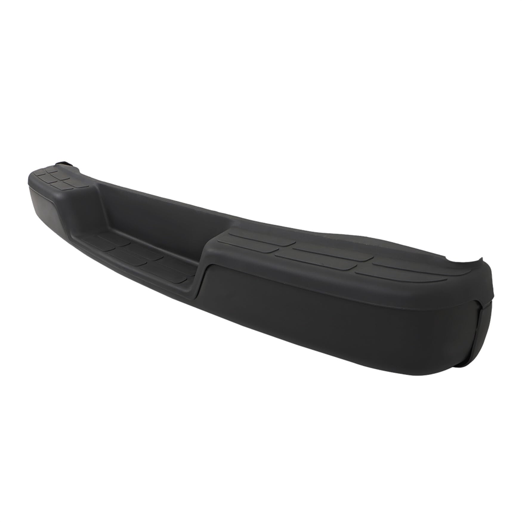 Snapklik.com : Black Steel Rear Step Bumper Assembly Replacement For ...