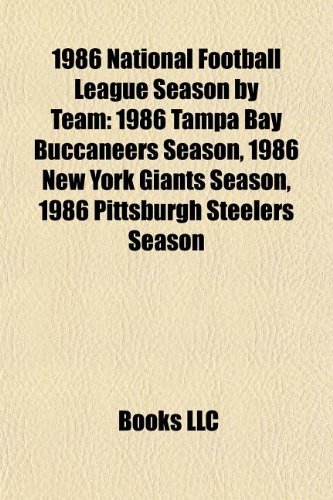 1986 National Football League Season by Team: 1986 Tampa Bay Buccaneers ...