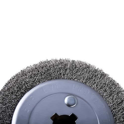 Snapklik.com : Burnishing Wheel 120x100x19mm Abrasive Flap Wire Drawing ...