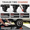 Amazon.com: ROBLOCK Tandem Trailer Tire Change Ramp, Tire Lifts Up to 6 ...