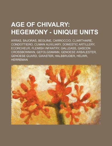 Amazon.co.jp: Age of Chivalry: Hegemony - Unique Units: Arras, Bajoras ...