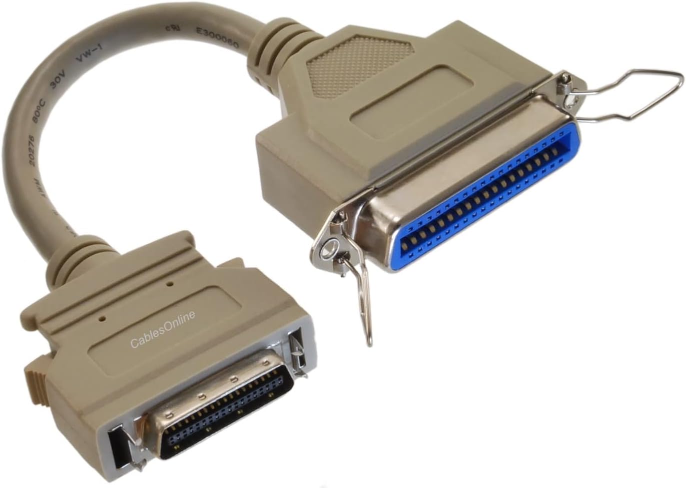 Amazon.com: CablesOnline, Centronics CEN36 36-Pin Female to Mini ...