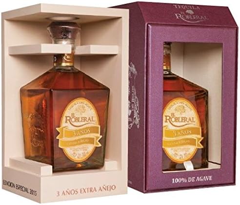 Tequila Extra Añejo El Robleral - 750 ml : Amazon.com.mx: Alimentos y ...