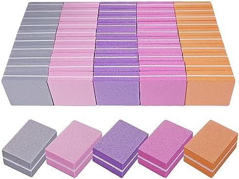 Amazon.com : Nail Buffers (50 Pack), Mini Buffer Block Nail File for ...