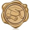 Amazon.com: Whaline 50 Pcs 2026 Graduation Wax Seal Stickers Graduation ...
