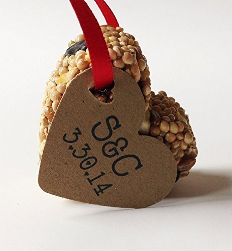 Amazon.com: 150 MINI Bird Seed Heart Shaped Favor : Handmade Products