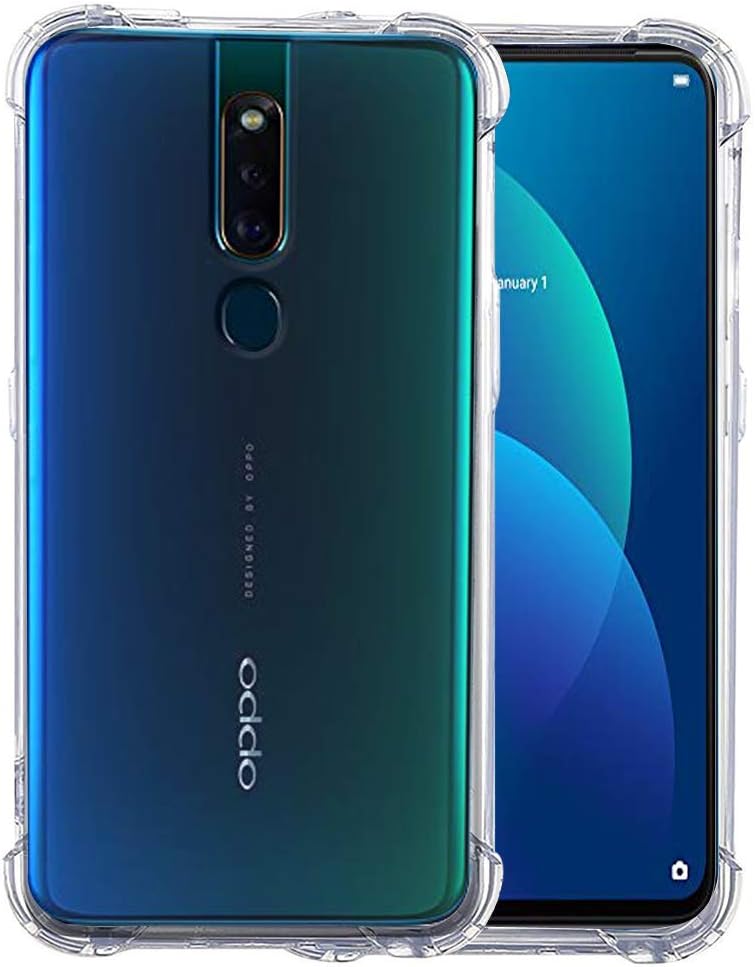 TheGiftKart Transparent Crystal Clear Back Cover Case for Oppo F11 Pro ...