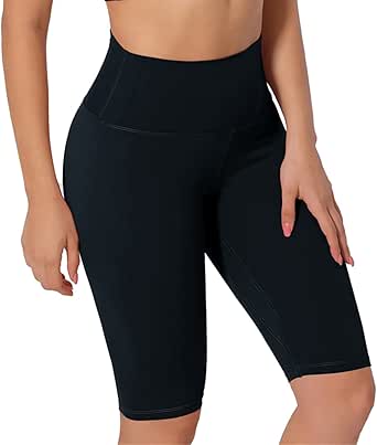 Amazon.com: Women's Knee Length Capri Leggings High Waisted Capris ...