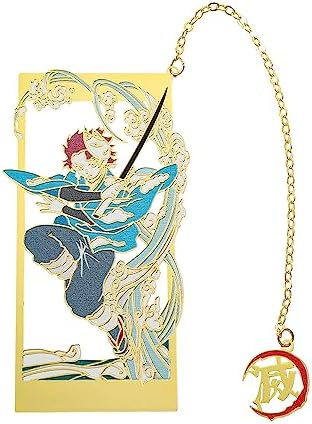 Amazon.com: Demon Metal Bookmark Slayer Anime Kawaii Kamado Tanjirou ...