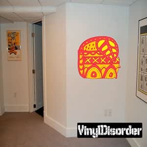 Amazon.com: Mayan Art Wall Decal - Vinyl Sticker - Car Sticker - Die ...