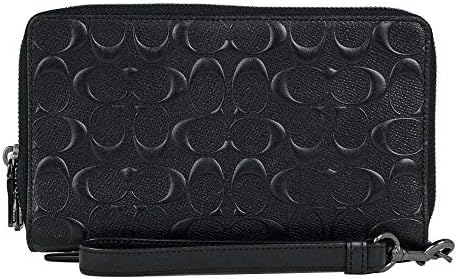 Amazon | 【コーチ セカンドバッグ ポーチ メンズ COACH 2522 QB/BK スムースレザー スモール トラベルキット ...