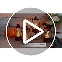 Amazon.com: Reperla Vintage Red Lantern Decor wth Remote, 8" Candle ...