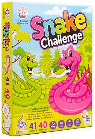 Buy Ratna's Snake Challenge Mind Challenging Logical Board Game for ...