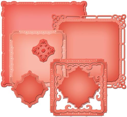 Spellbinders - Nestabilities Majestic Elements Marvelous Squares S4-383 ...