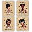 Amazon.com: TANXM Black Women's Inspirational Poster, Girls Empowerment ...