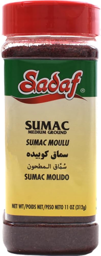 Amazon.com : Sadaf Sumac spice ground - Pure sumac seasoning powder ...