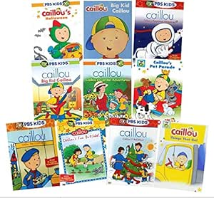 VERSAINSECT illou Learning DVD Collection: Big Kid Caillou/Learns To ...