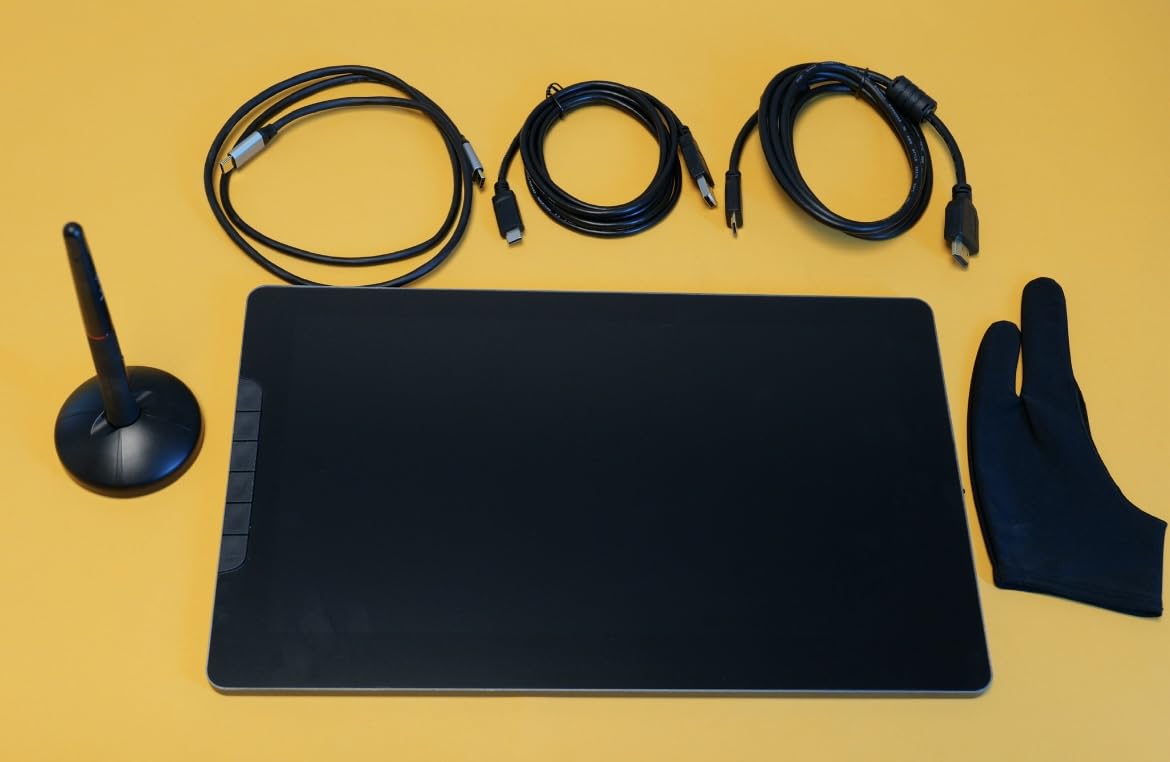 Amazon.in: Buy AIWaft Pentab 13.3" FHD Display, 8H Glass, Battery-Free ...