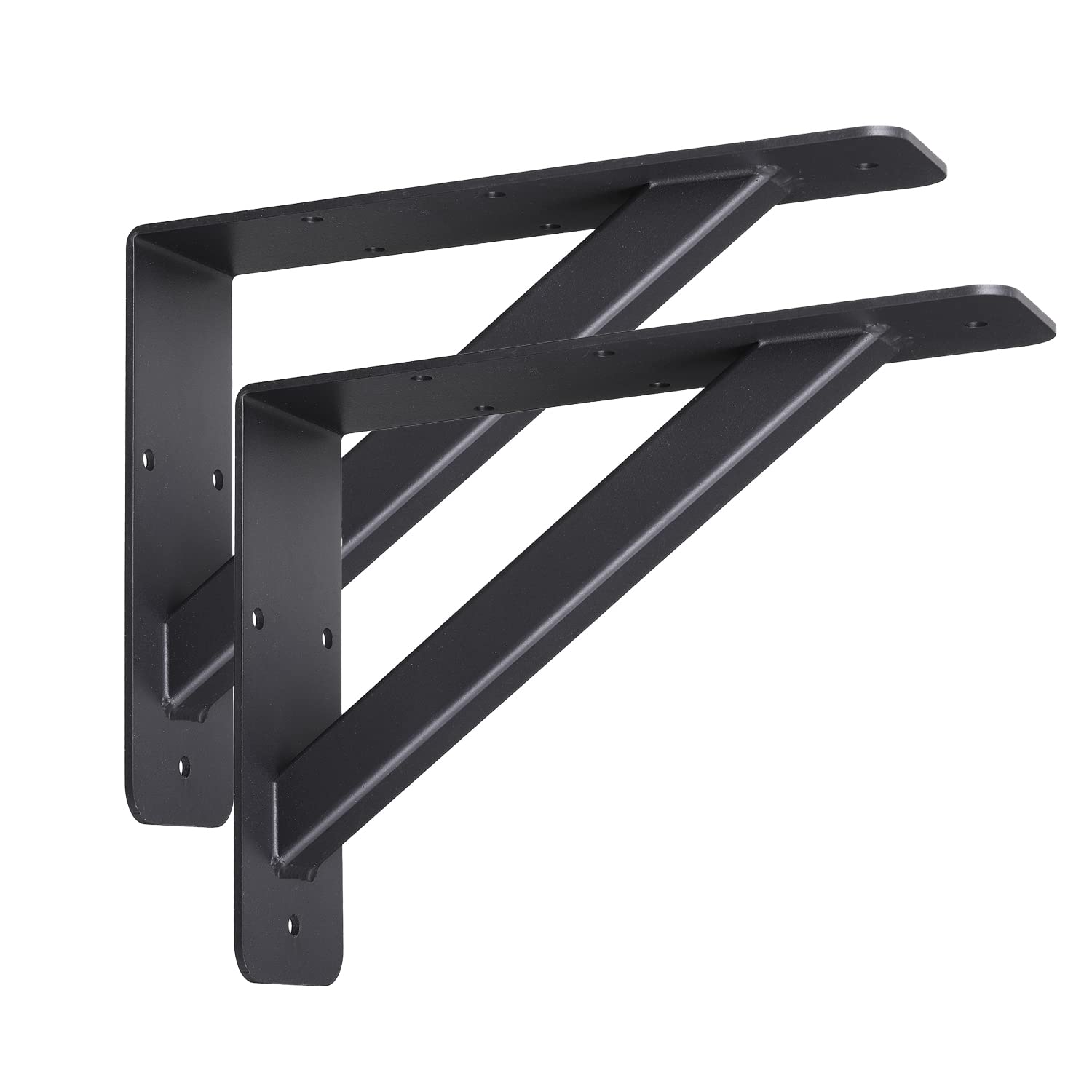 VANROUG 2Pcs Shelf Brackets, 90 Degree Shelf Brackets, Metal Heavy Duty ...