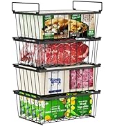iSPECLE Chest Freezer Baskets - Expandable Fit 283 to 566L Deep Freezer ...