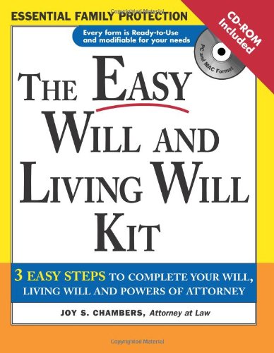 The Easy Will and Living Will Kit: A Simple Plan Everyone Should Have ...