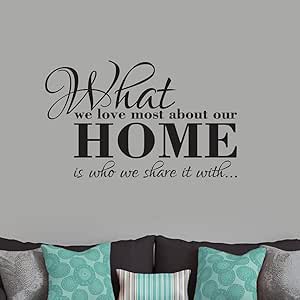 Sweetums Signatures - Wall Decal for Bedroom, Living Room, Family Room ...