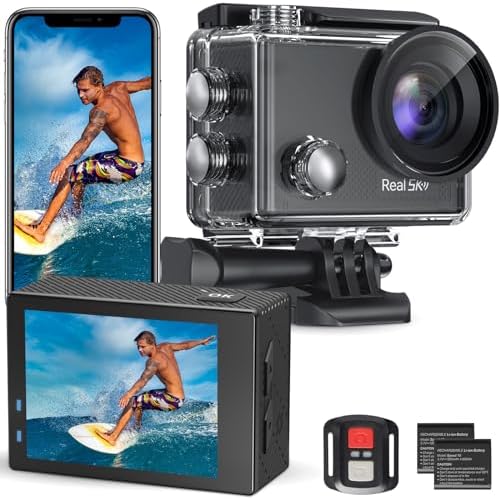 Speed 10 Waterproof Action Camera Underwater 131 FT with EIS, Action ...