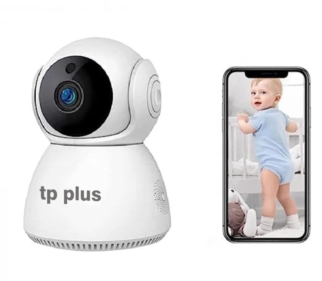 Buy TP PLUS Series Wi-Fi Camera CCTV Camera 1080p Wireless PTZ Bulb ...