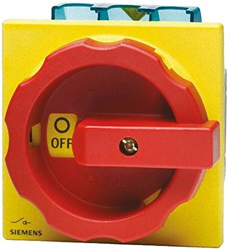 Siemens 3LD21030TK53 25A 9.5KW 3P MAIN& EMERGENCY STOP SWITCH RED ...