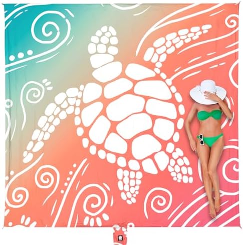 Amazon.com: WEKAPO Beach Blanket Waterproof Sandproof Oversized Extra ...