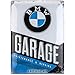 Amazon.com: Nostalgic-Art Retro Tin Sign, BMW – Garage – Gift idea for ...