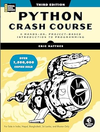 Buy Python Crash Course, 3rd Edition: A Hands-On, Project-Based Introduction to Programming Book ...