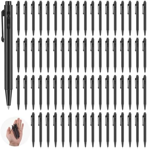 Amazon.com : DIMEGON 72 Pcs 4'' Mini Pens Bulk, Small Retractable ...