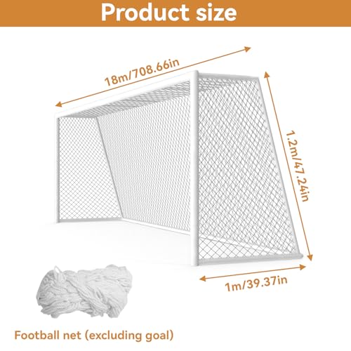 Soccer Net, Football Soccer Net Sports Replacement Soccer Goals Post ...