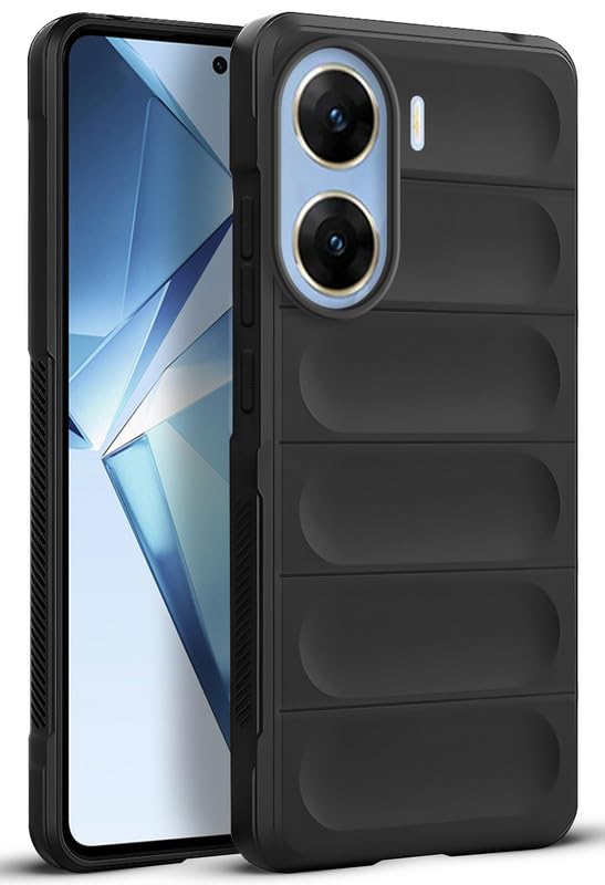 Mr. Case Silicone Back Cover Case for Vivo V29e 5G | Comfort Grip Soft ...