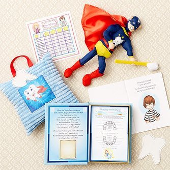 Amazon.com : Tooth Fairy's Tale 5 Piece Tooth Fairy Kit for Boys! : Baby