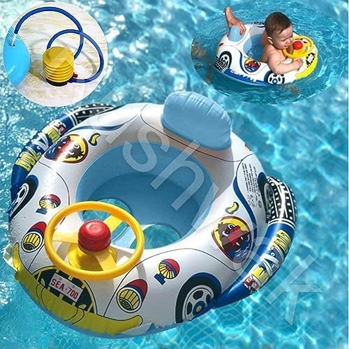 Toyshine PVC Swimming Arm Float Rings for Kids, Arm Floaties Inflatable ...