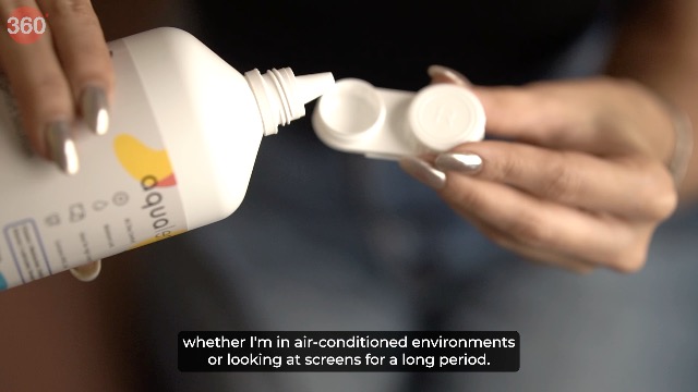 Aqualens Comfort Contact Lens Solution 500ML - Pack of 1 (Lens Cases ...