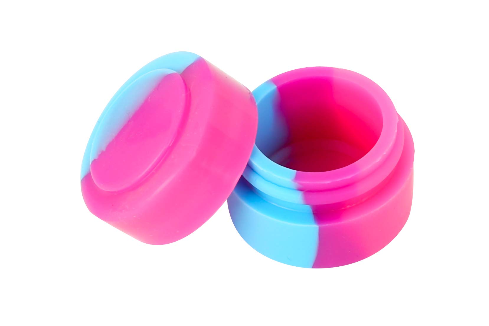 2ml / 3ml / 5ml Non-stick Silicone Wax Containers Multi Use Storage