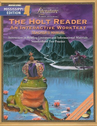 The Holt Reader, Mississippi Edition: An Interactive Worktext: First ...