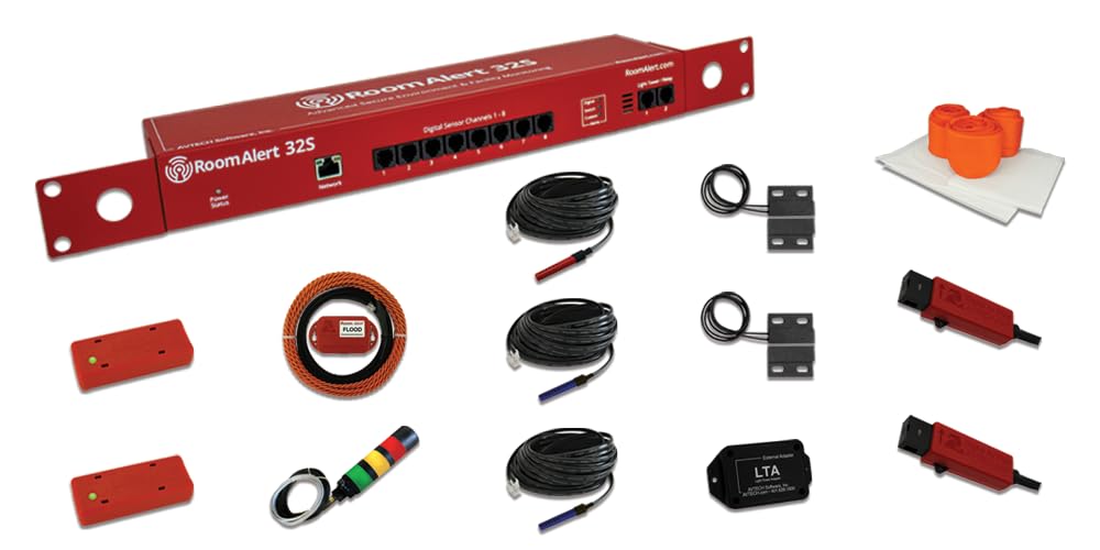 Amazon.com: Room Alert 32S Proactive Secure Environment Monitor ...