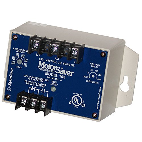 SymCom 102A Motor Saver 3-Phase Monitor Relay 190-480VAC | Guatemala ...