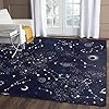 Amazon.com: ALALAL Star Sky Area Rug, Space Galaxy Rug, Constellation ...