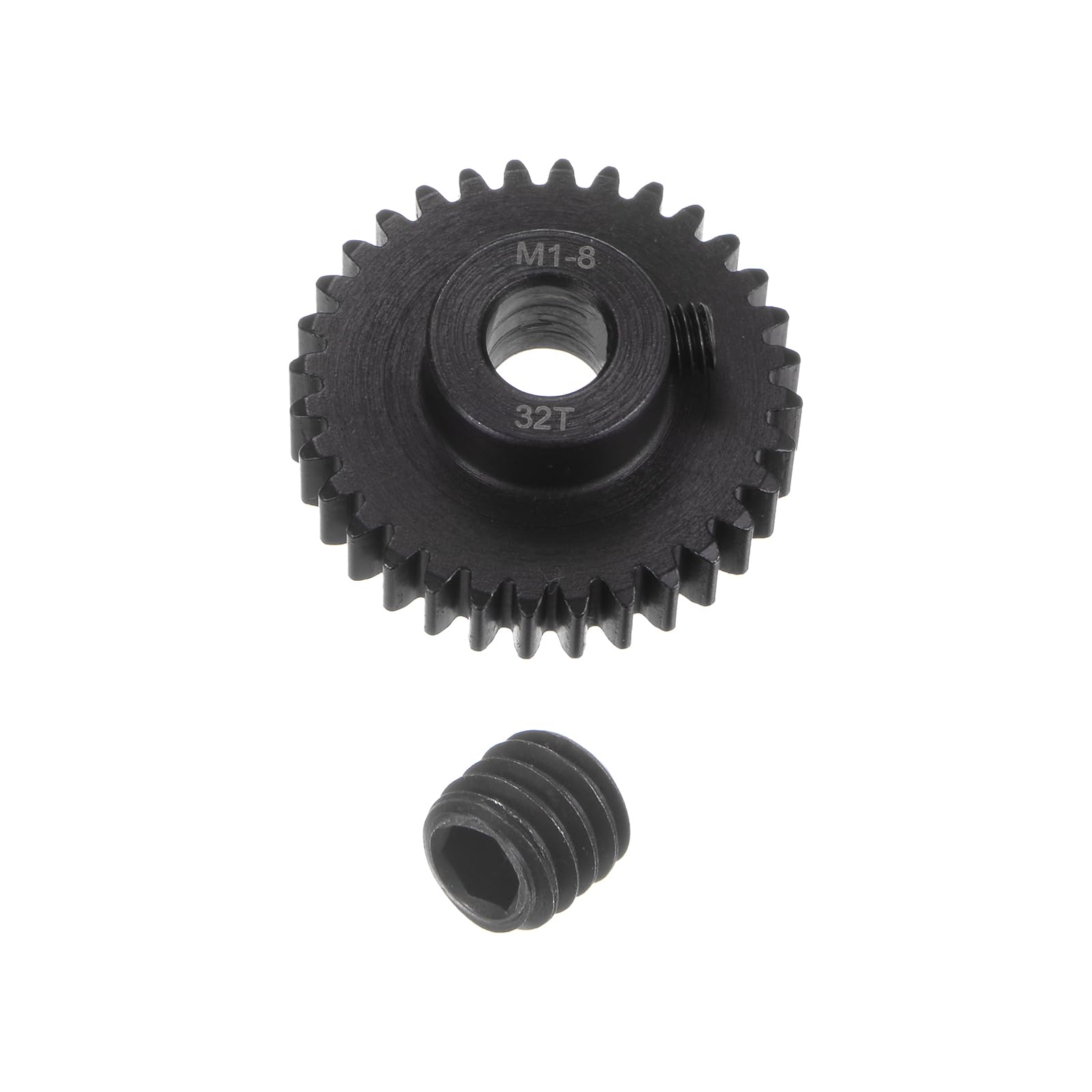 Amazon.com: uxcell Mod 1 32T Pinion Gear 8mm Bore Hardened Steel Motor ...