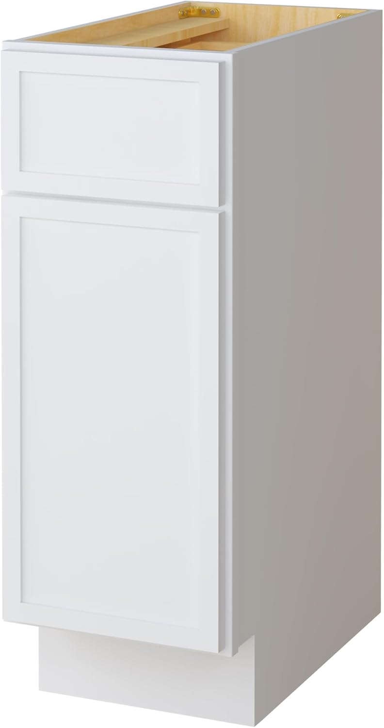 Amazon.com: HomeBeyond 12 Inch Bathroom Vanity Base Only, Single Vanity ...