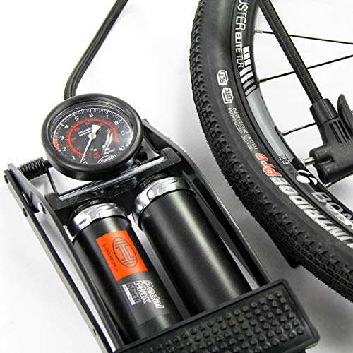 Review of Heyner Pedalmax Double Barrel Foot Air Pump - The Car Stuff
