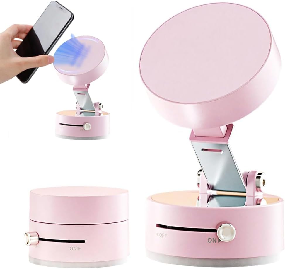 Amazon.com: Magnetic Vacuum Car Phone Holder, Magnetic Suction Phone ...