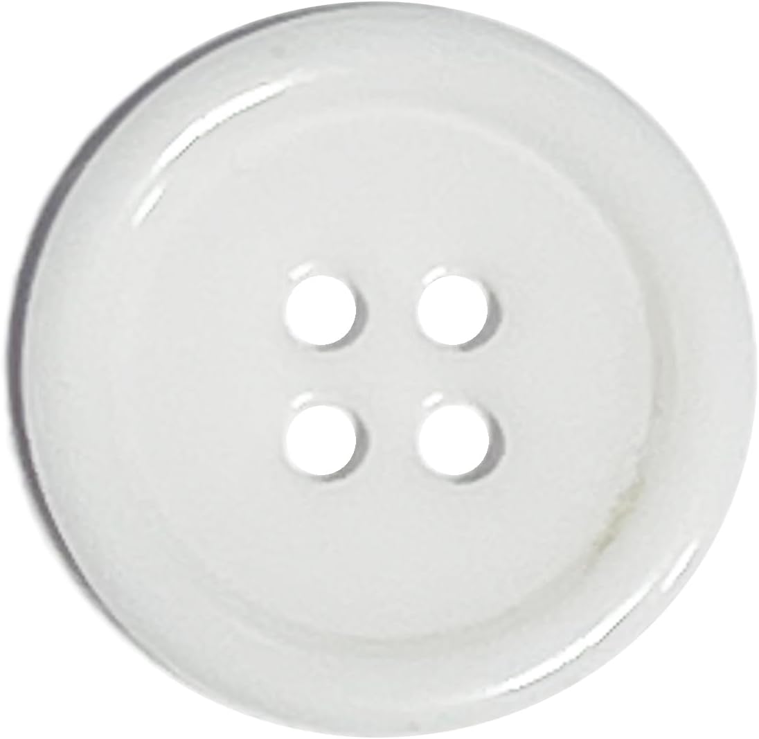 Amazon.com: White Plastic Sewing Button 20mm 3/4 inch 200 pcs for ...