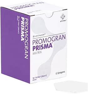 Box 10 Wound Care Dressings Systagenix Promogran Prisma Ag #MA028 ...