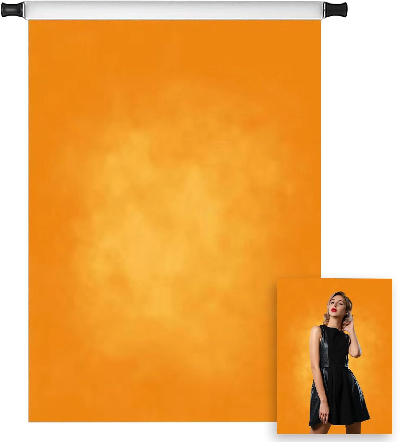 Amazon.com : Kate Orange Photography Backdrops Abstract Photo Backdrop ...